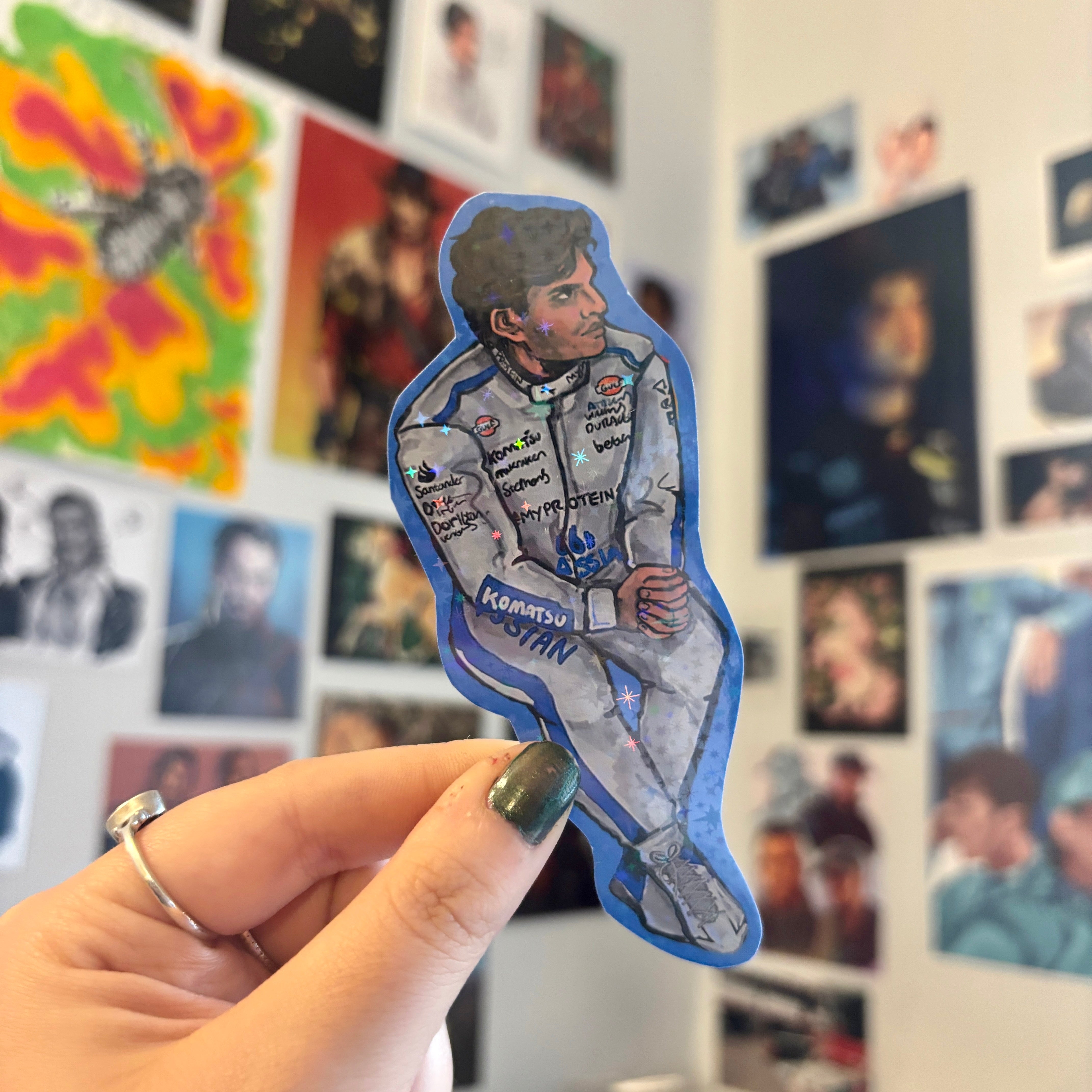CARLOS STICKER – BOODARKOO